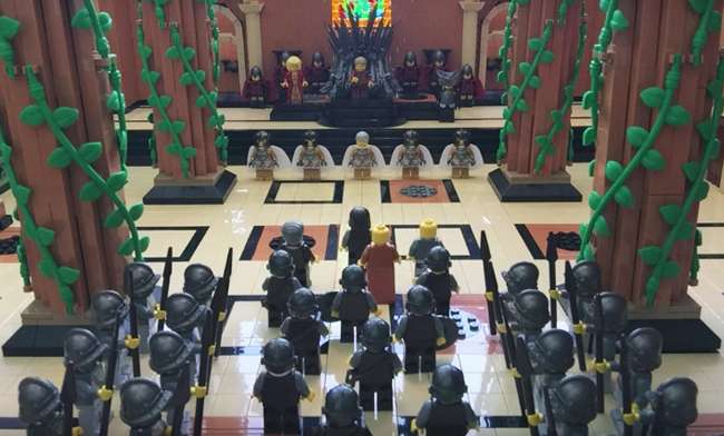 Game of Thrones’un 15 bin parçalık legosu yapıldı